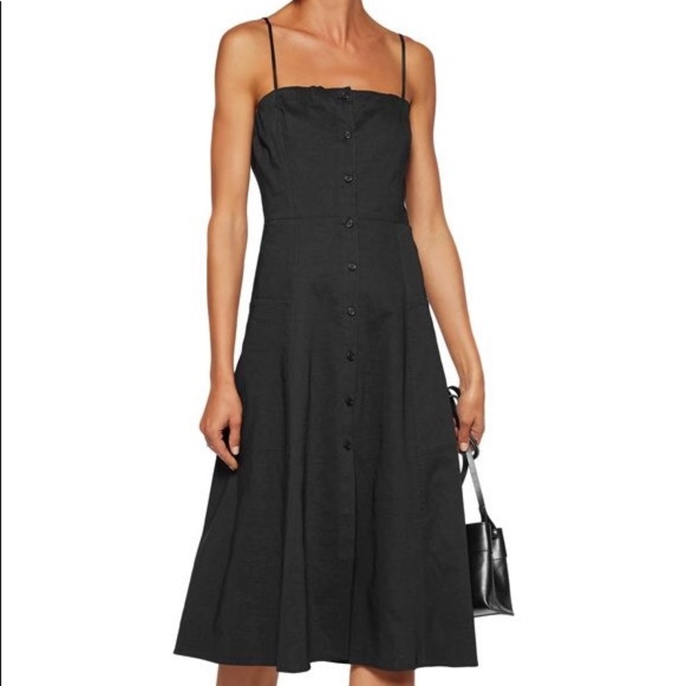 Theory Kayleigh Button Front Dress With Pockets! - Gem